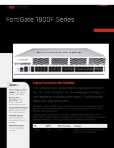 fortigate-1800f-series | Firewall Security Company India