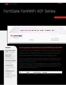 fortigate-fortiwifi-40f-series | Firewall Security Company India